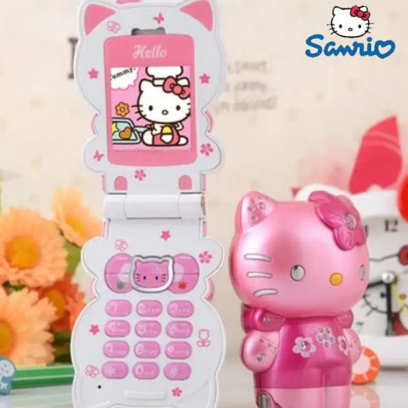 Sanrio-tel-fono-plegable-Edici-n-Limitada-HelloKitty-Anime-Peripheral ...