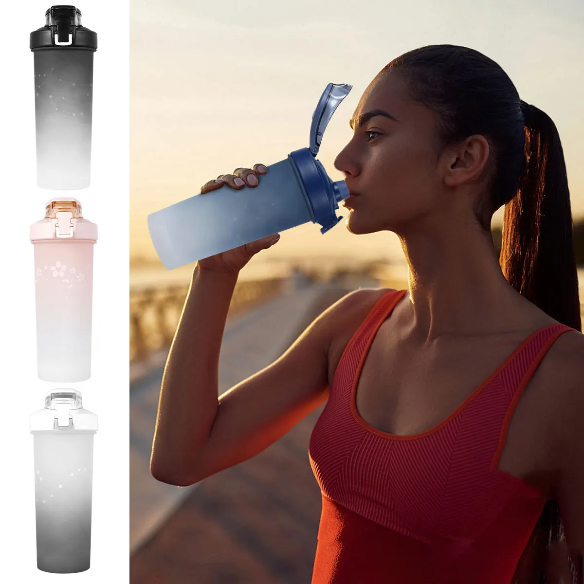 800ml-Shaker-Bottle-Plastic-and-Silicone-Shaker-Cup-with-Built-in ...