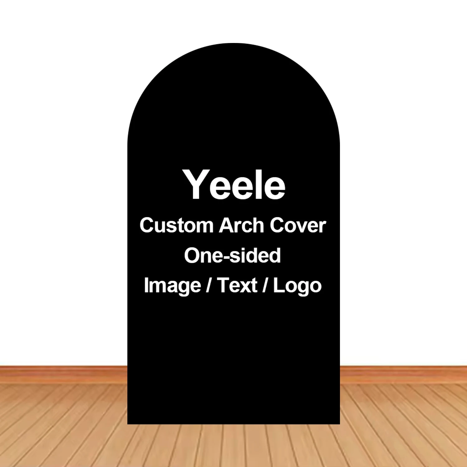 Yeele Custom Arch Cover Backdrop Personalized Image Logo Text Baby ...