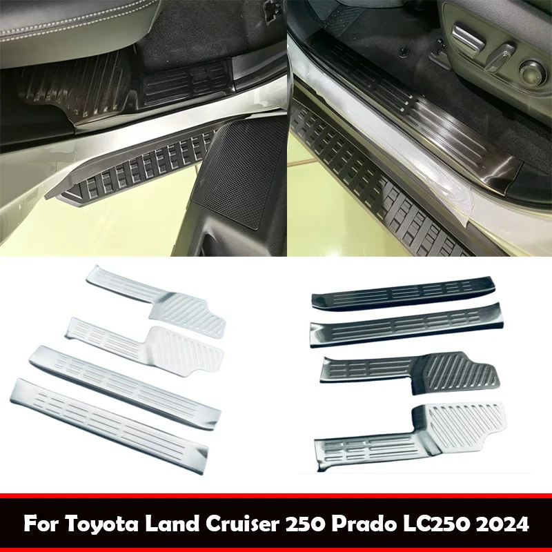 For-Toyota-Land-Cruiser-250-Prado-LC250-2024-inner-car-Door-Sill-Scuff ...