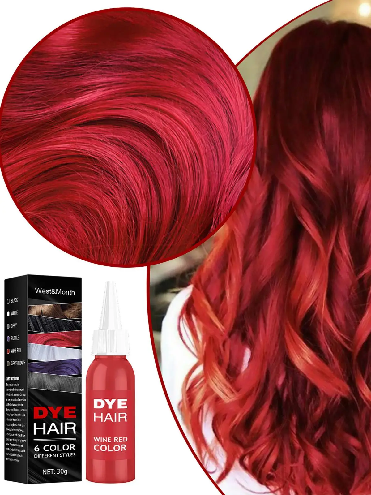 Wild Red Hair Color