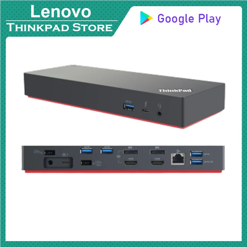 Original-Lenovo-ThinkPad-Thunderbolt-3-Docking-Station-For-P15-P53-P73 ...