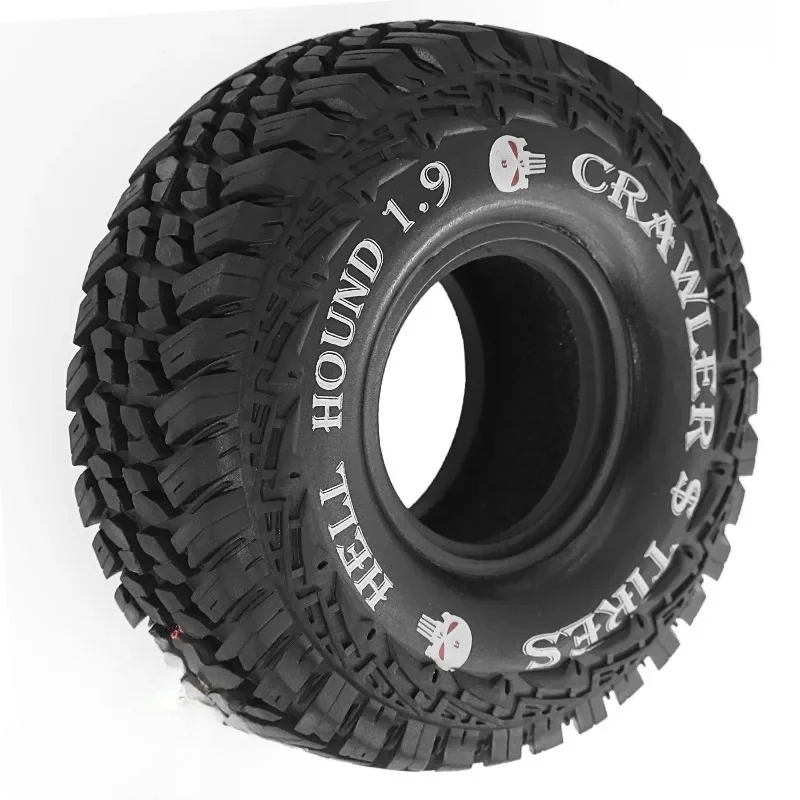 4pcs 1.9'' Soft Rubber All Terrain Crawler Tyres for 1:10 Crawler Car ...