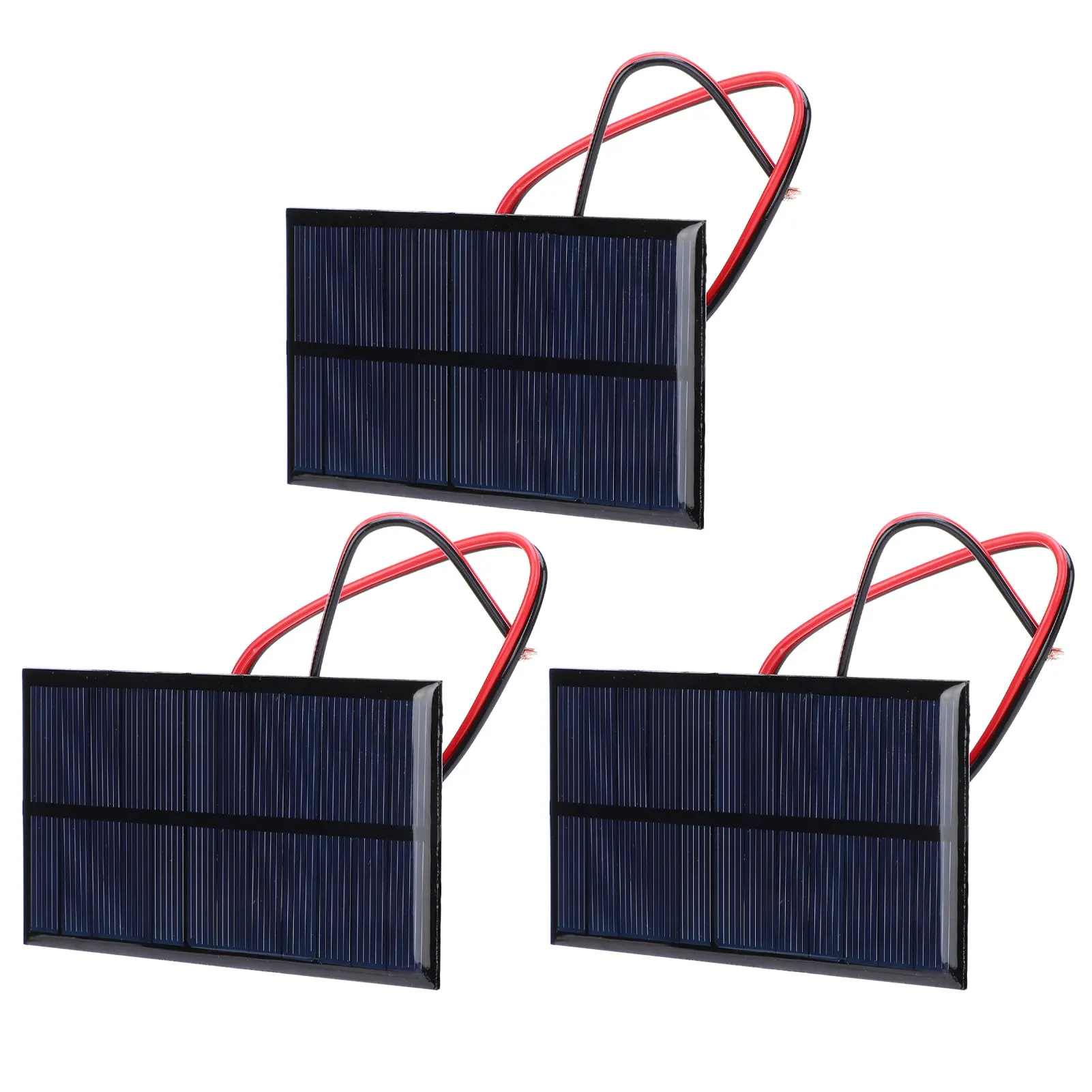 3pcs-DC-6V-1W-Solar-Panel-Cell-Power-Module-Polycrystalline-Silicon ...