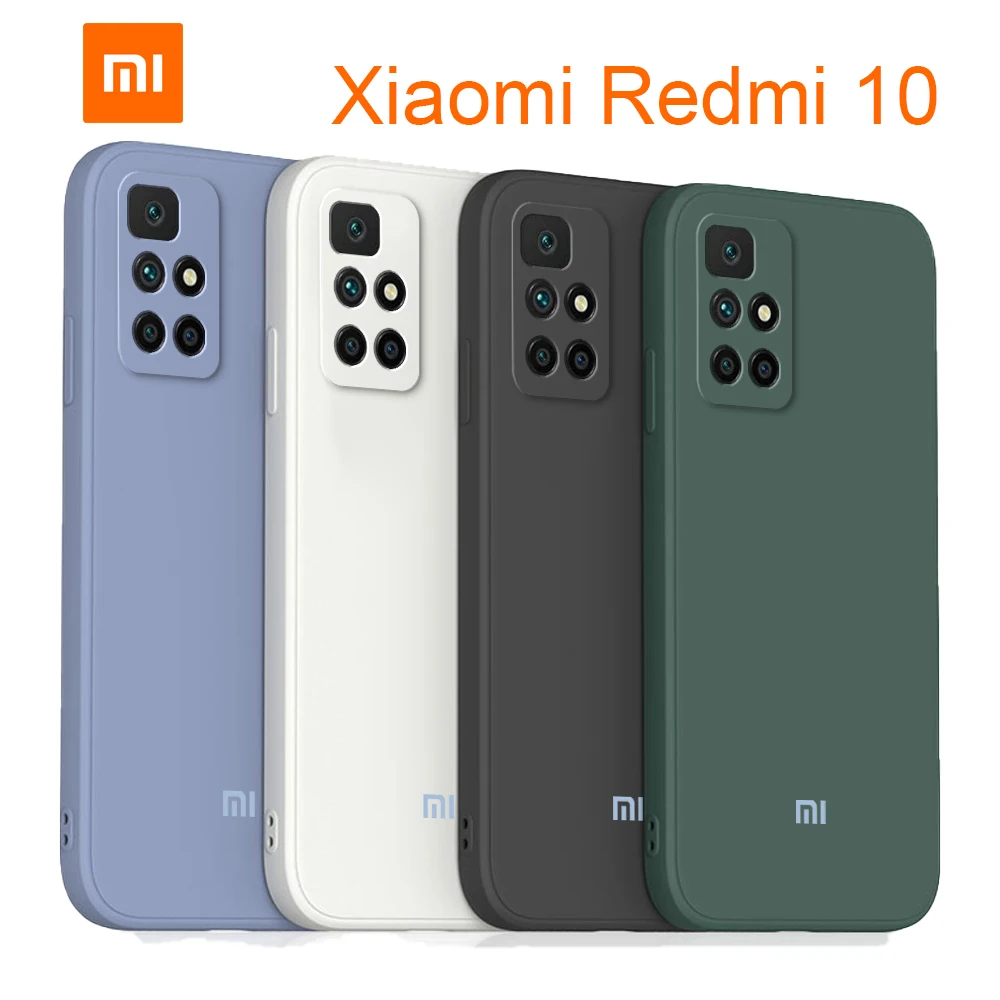 xiaomi-Redmi-10-case-Liquid-Silicone-Case-For-coque-Redmi-10-10A-10C ...