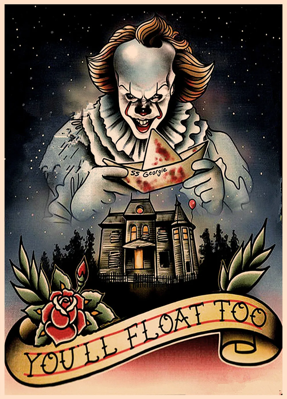 Classic Horror Tattoo