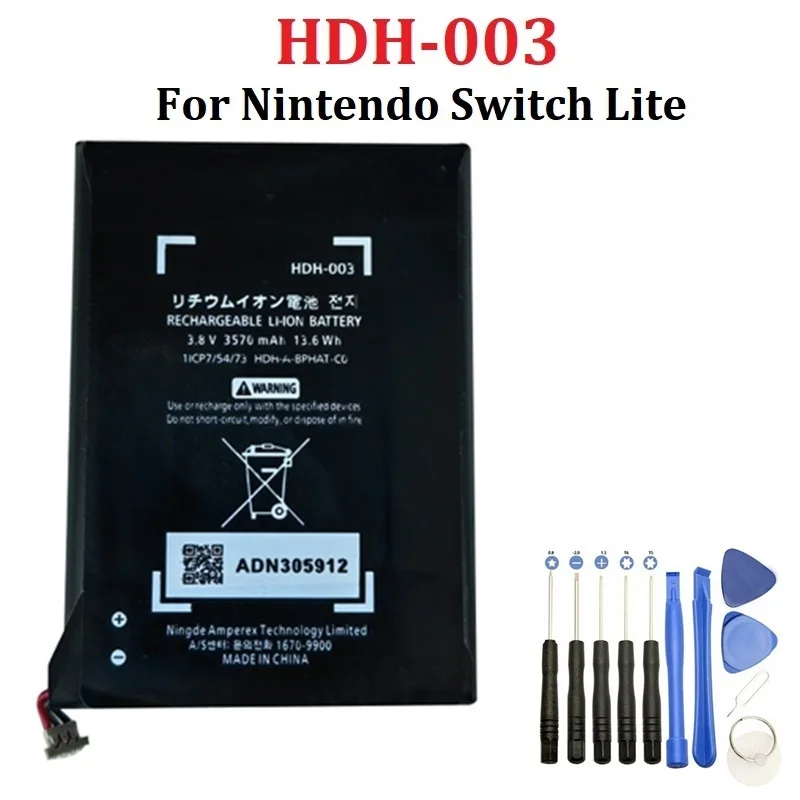 Bateria-de-substitui-o-para-Nintendo-Switch-Lite-Game-Player-HDH-003 ...