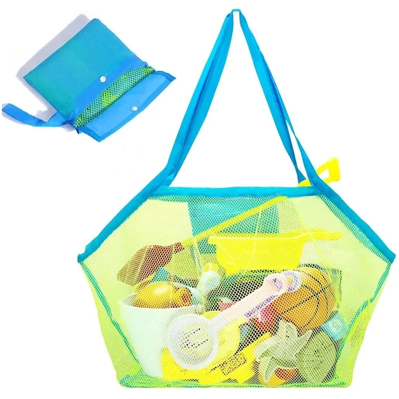 Children-Beach-Toys-Protable-Mesh-Bag-Kids-Toys-Storage-Bags-Swimming ...