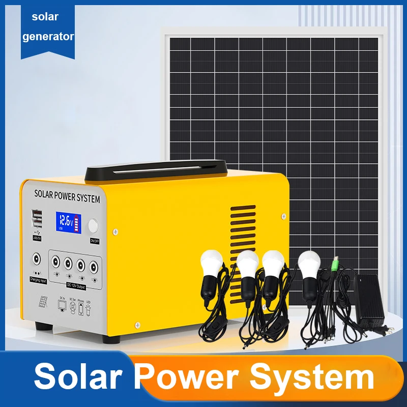 Portable-Solar-Power-Station-Outdoor-DC-USB-Mobile-Power-Supply-84Wh ...