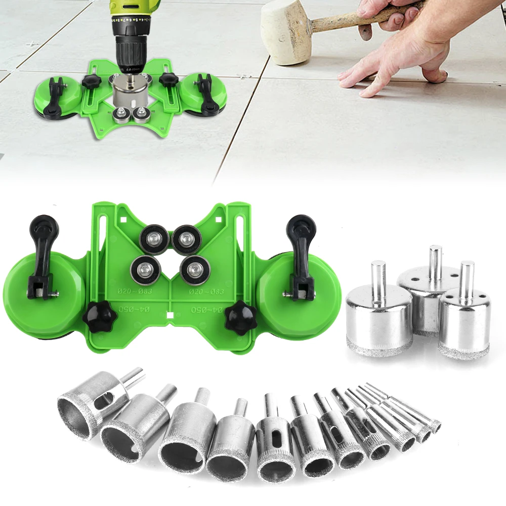 Punch Drill Guide Drills Hole Centering Positioning Glass Tile Opening ...