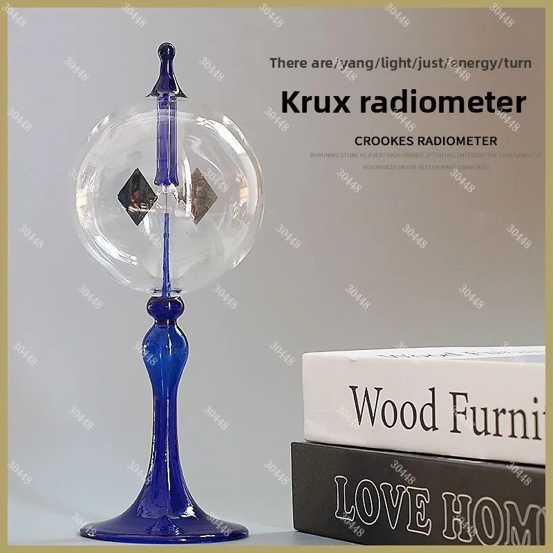 Crookes Radiometer Solar Light Mill Physics Ornament Tech-Style Science ...