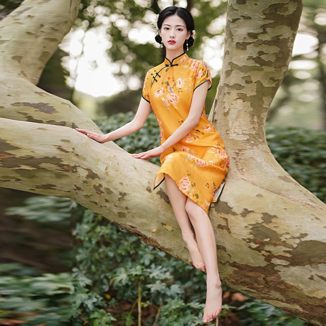 Short Chinese Qipao
