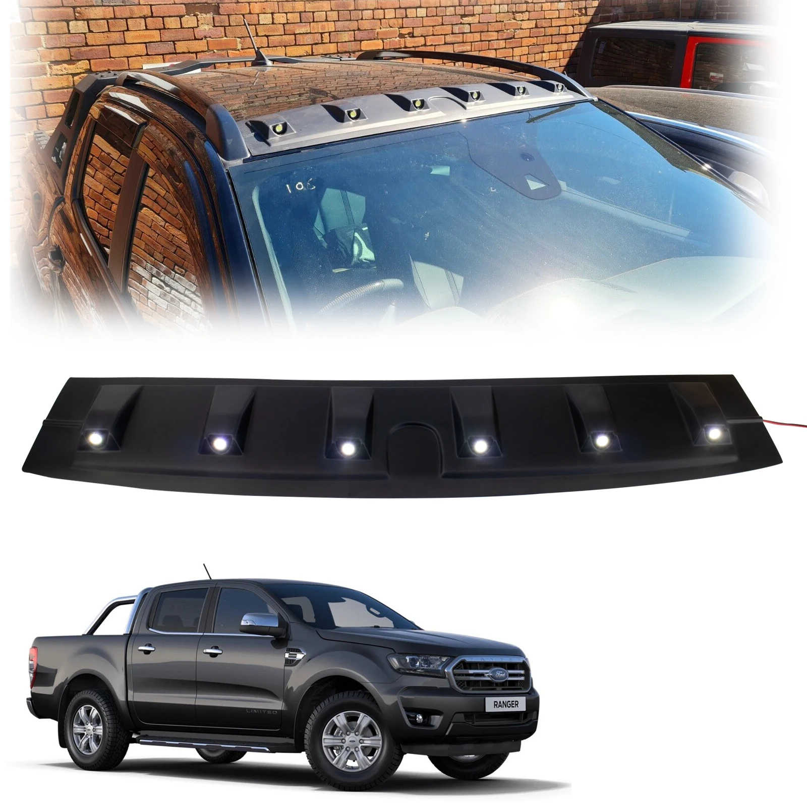 LED-Lights-Roof-Light-Raptor-Style-Accessories-For-Ford-Ranger-2019 ...