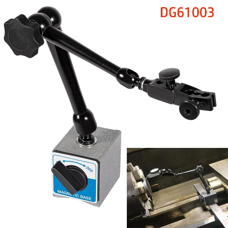 Regular-Duty-Dial-Gage-Holder-Mag-Base-w-Metal-Fine-Adjustment-Magnetic ...