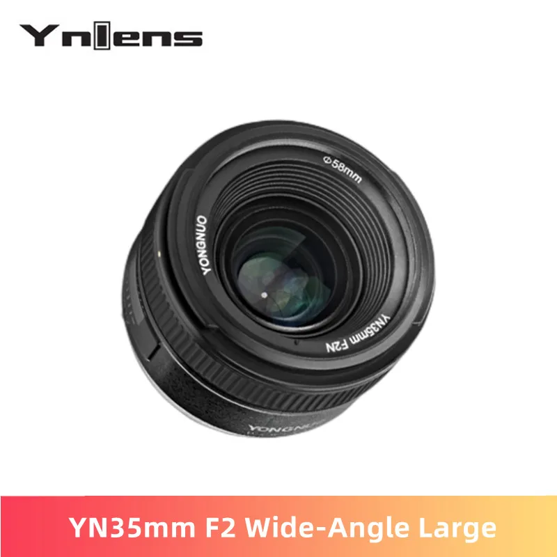 YONGNUO-lente-de-c-mara-ancha-yn35-mm-F2-lente-de-ngulo-fijo-autom-tico ...