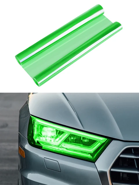 350z Green Headlight Tint