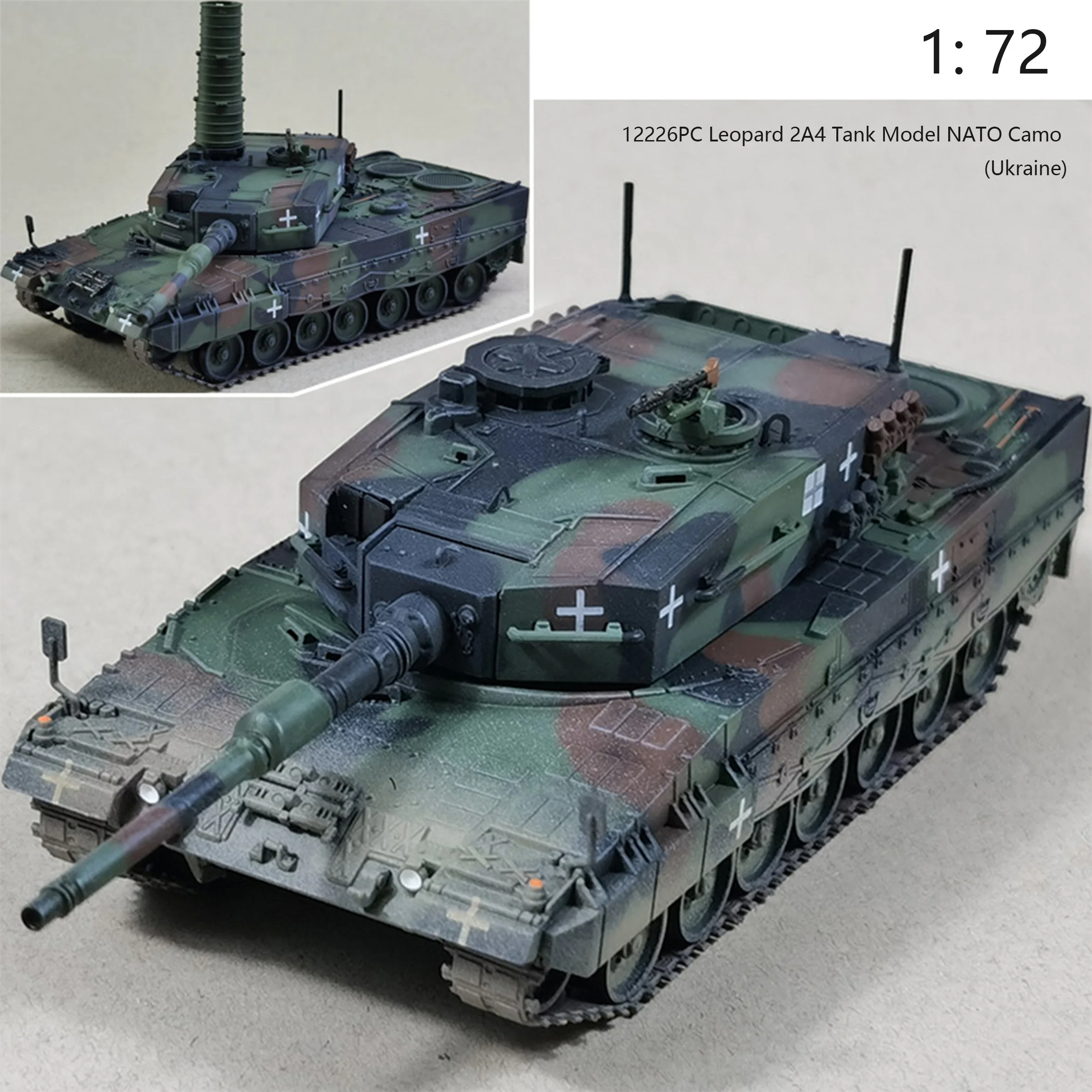 1-72-12226PC-Leopard-2A4-Tank-Model-NATO-Camo-Ukraine-Finished-product ...