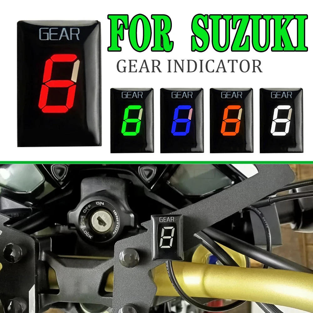 Gear Indicator Motorcycle Digital Gear Display Meter For Suzuki V-Strom ...