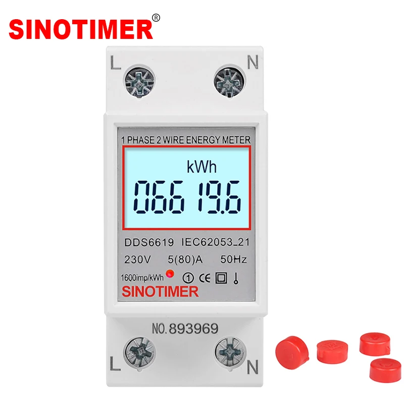 High-Quality-Din-Rail-LCD-Digital-Backlight-Single-Phase-Energy-Meter ...