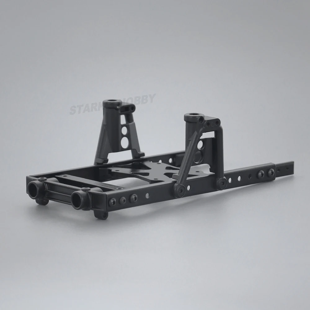 Metal-6x6-Chassis-Frame-Rails-Extended-Kit-for-1-10-RC-Crawler-Axial ...