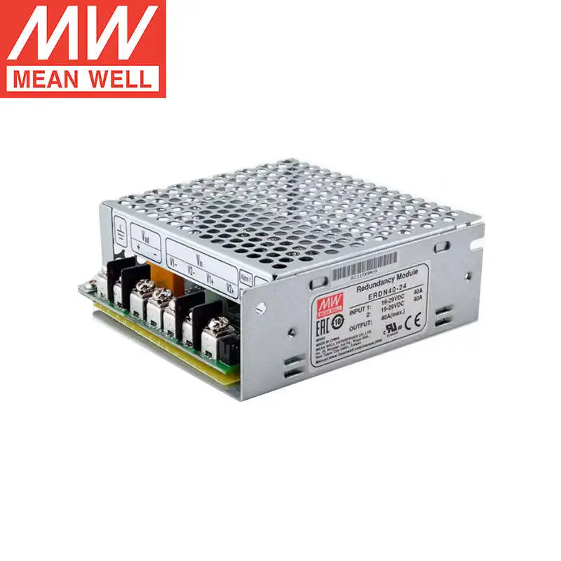 Tai-Wan-MEAN-WELL-ERDN40-24-24V-40A-Enclosed-Type-Redundancy-Module ...