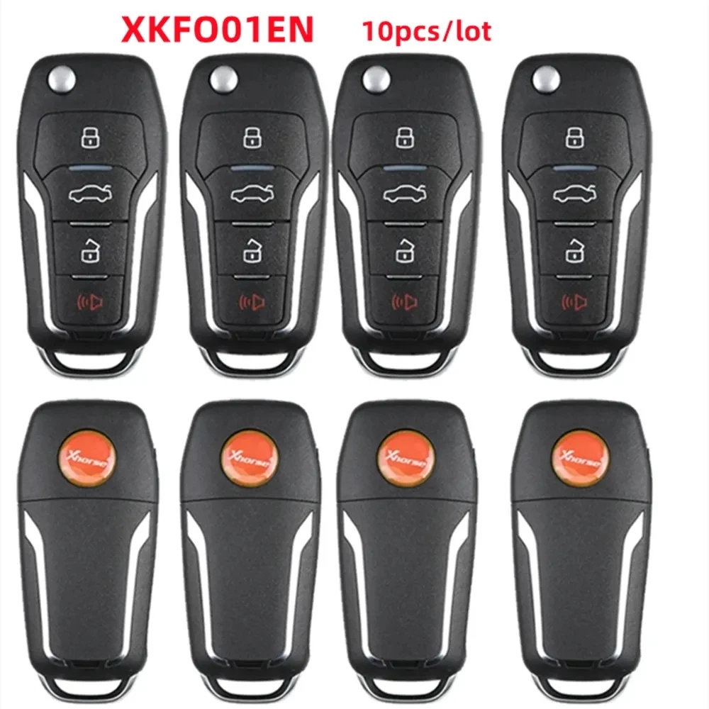 10PCS-lot-Xhorse-XKFO01EN-VVDI-VVDI2-for-Ford-Universal-Wire-Remote-Key ...