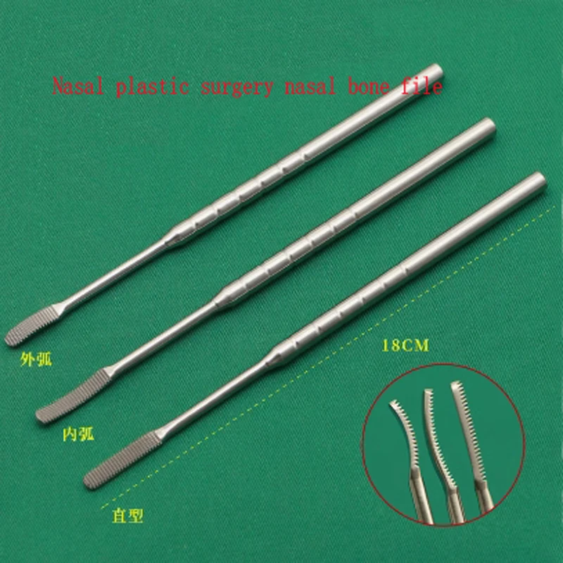 Stainless-steel-nasal-bone-rubbing-cosmetic-plastic-surgery-tools-and ...