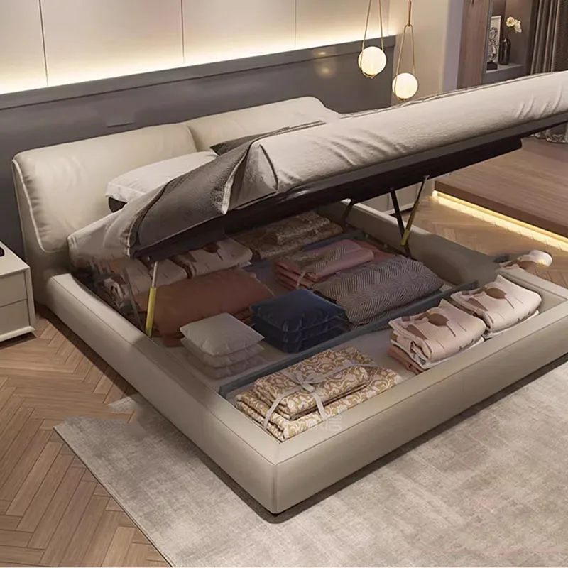 Royal-Luxury-Kids-Double-Bed-Wood-High-End-King-Size-Frame-Double-Bed ...