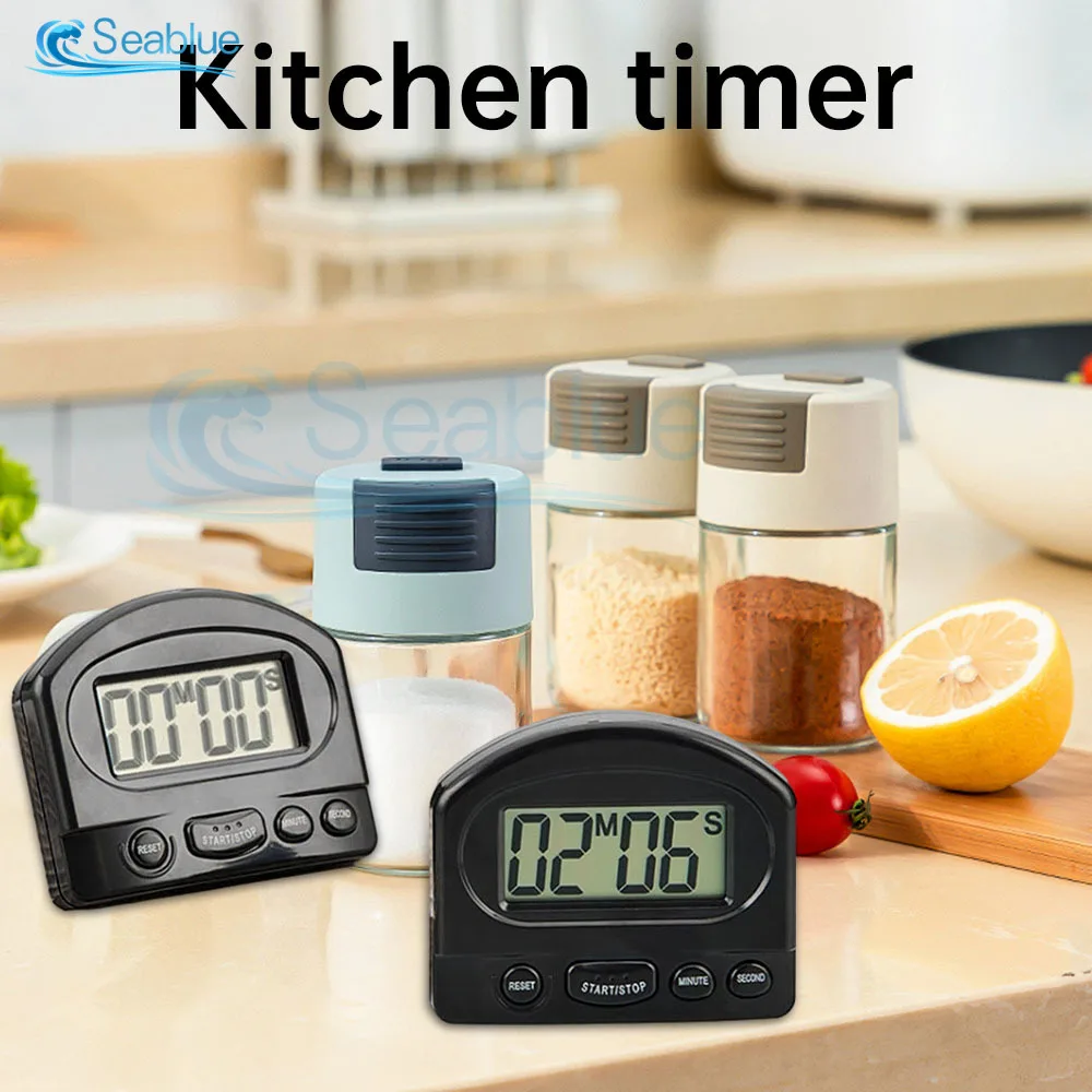 Cozinha-Magnetic-Cooking-Timer-Display-Digital-LED-Alarme-Alto-Minuto-Segundo-Contagem-Up ...