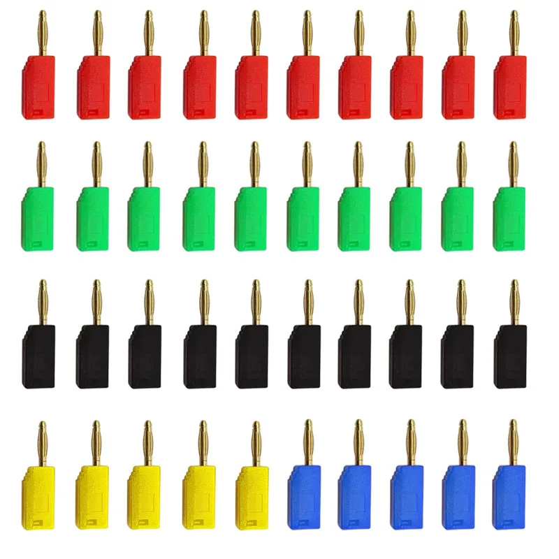 Conector-de-Terminal-el-ctrico-tubo-retr-ctil-macho-de-40-piezas-2MM ...