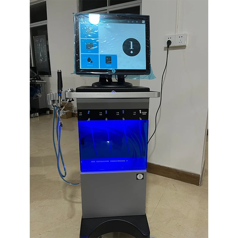 Professional Facial Cleansing Skin Testing Hydro Microdermabrasion ...