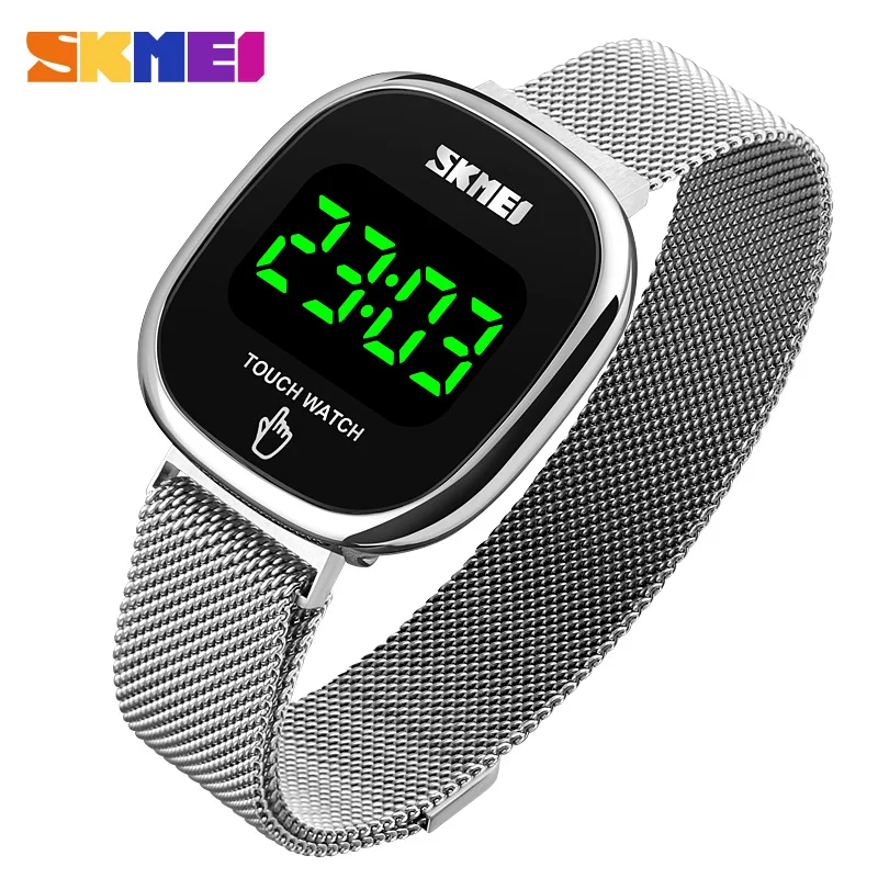 Skmei Digital Movement Watch Men Waterproof Creative Touch Led Light ...