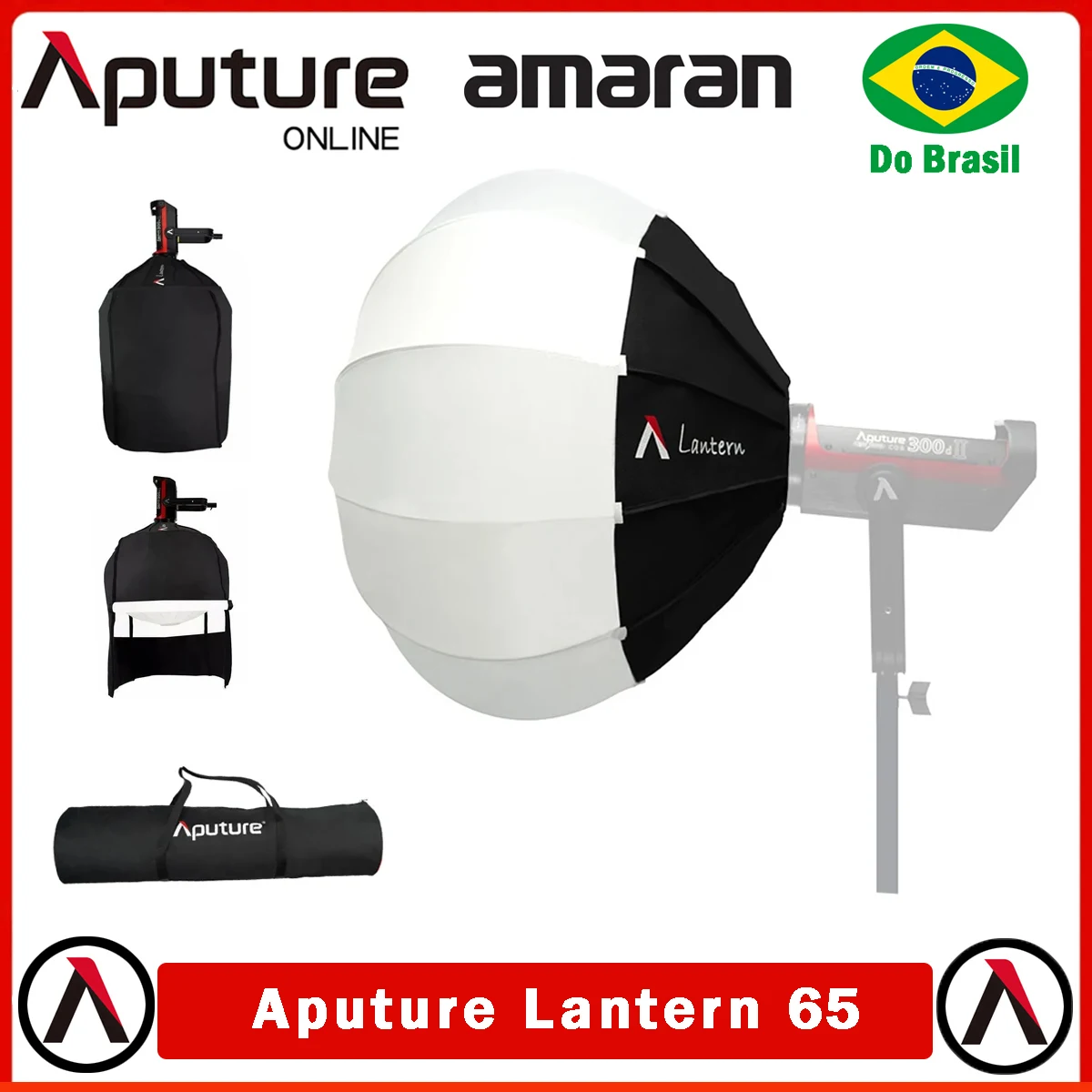Aputure-Lantern-Softbox-26-inch-65cm-Quick-Setup-and-Folding-with ...