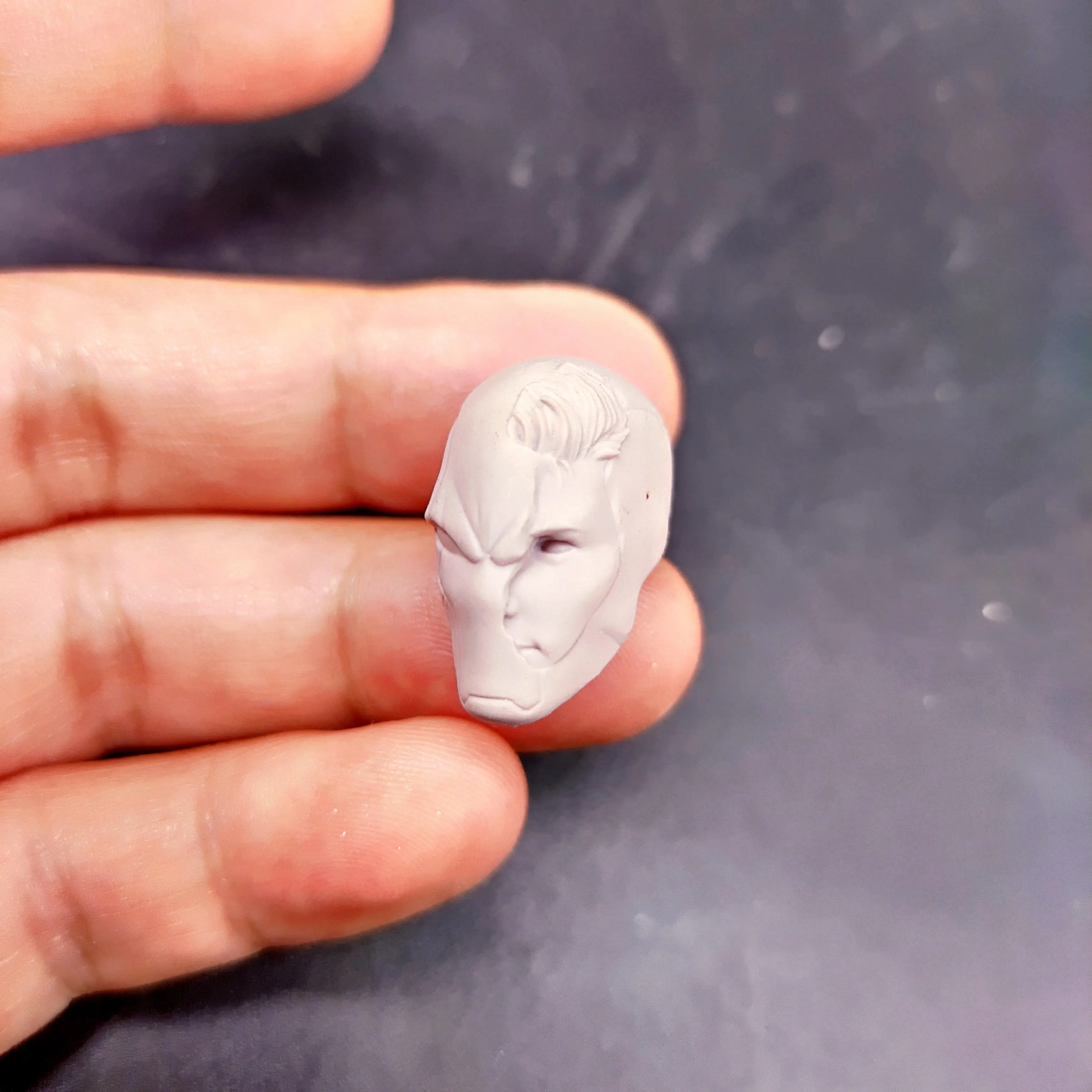 1/18 1/12 1/10 Jason Todd Red Hood Half Mask Unpainted Head Sculpt For ...
