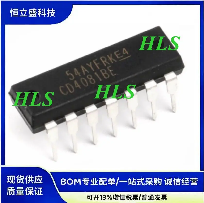 New10PCS-CD40106BE-CD40106-DIP-DIP-14-CD40110BE-CD40110-CD4081BE-CD4081 ...