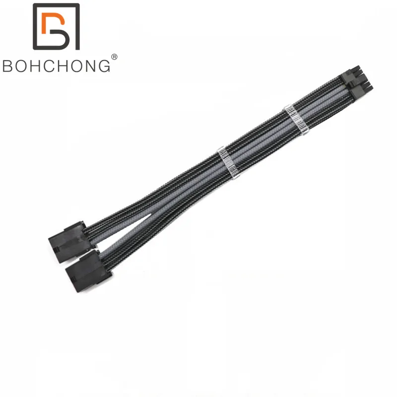 Premium 3.0 Series Nvidia Mini 12Pin to Dual 2pcs GPU PCI E 8Pin Female ...