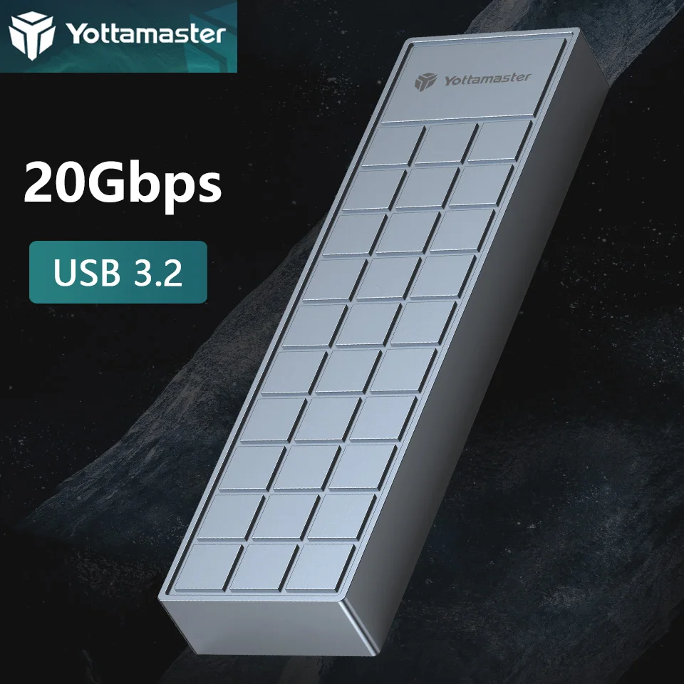 Yottamaster-M-2-NVME-NGFF-SATA-Enclosure-20Gbps-USB-A-Type-C-HD ...