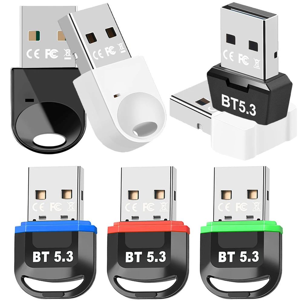 USB-Bluetooth-5-3-5-1-Adapter-Wireless-BT-5-0-Receiver-Dongle-USB ...