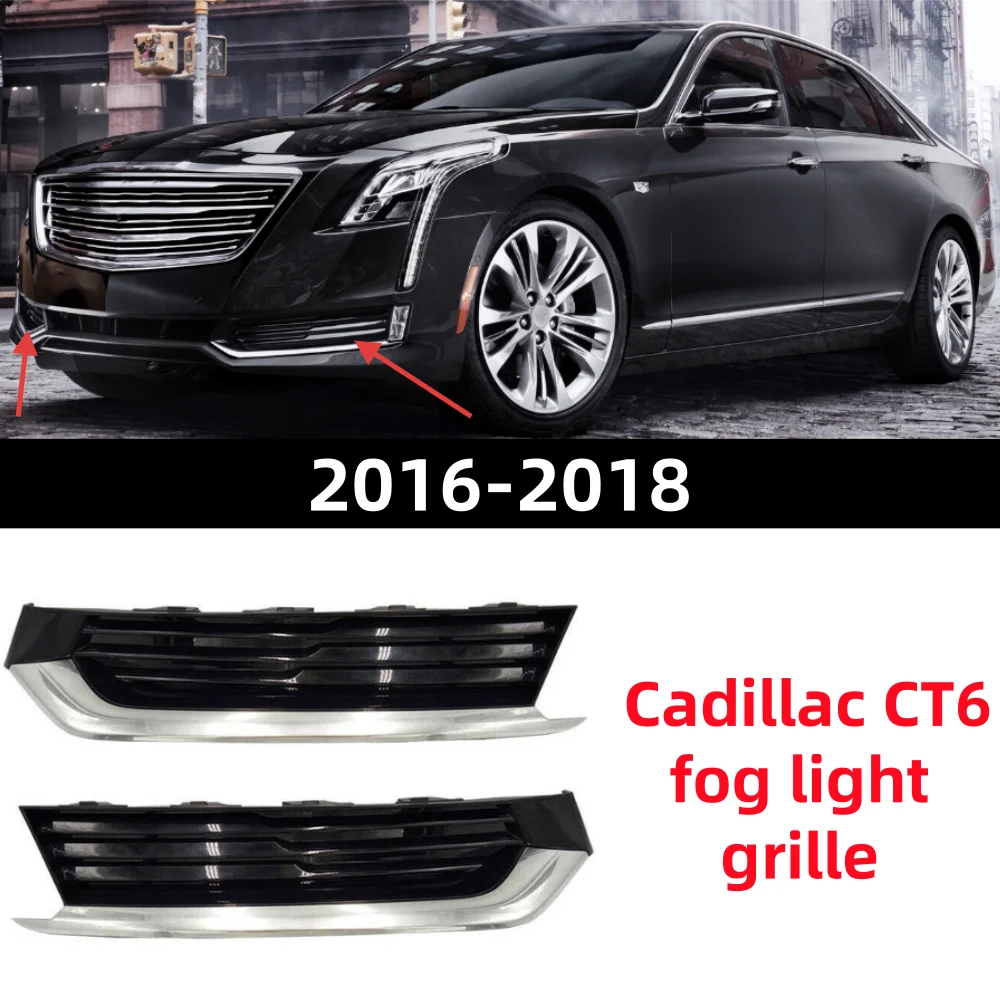 Cadillac CT6 2016-2018 자동차 앞 범퍼 안개등 그릴 OE: 84086027/84086028 ...