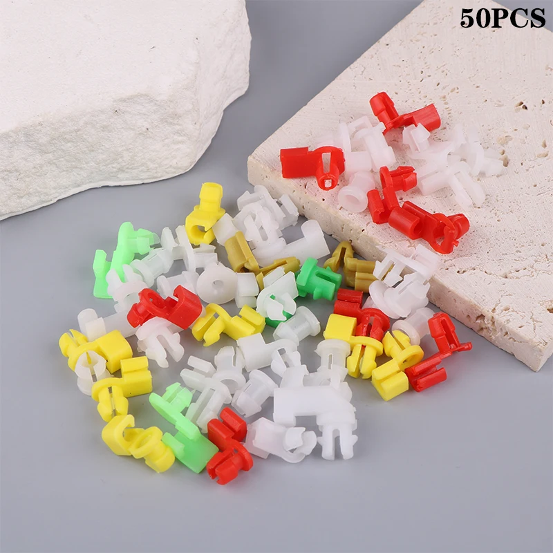 50Pcs-Universal-Auto-Door-Lock-Rod-Clip-Driver-Side-Handle-Retainer ...