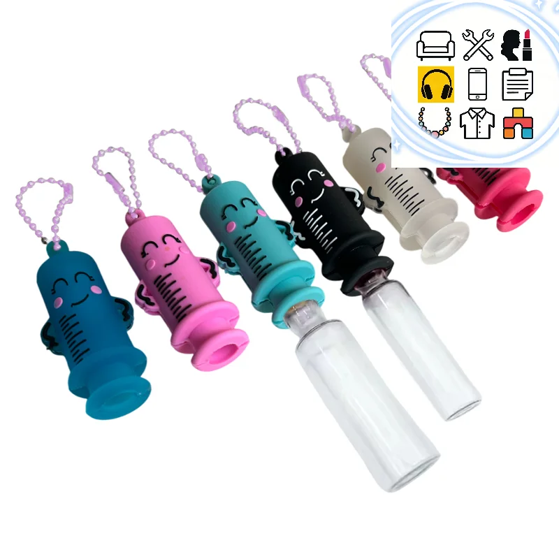 Ampoule Bottle Opener Keychain Syringe-Shaped Nurse Doctor Ampoule ...