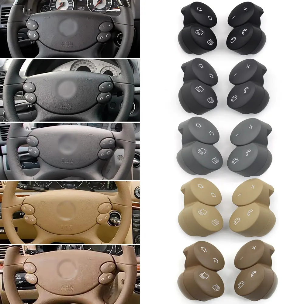 Car-Left-Right-MultiFunction-Steering-Wheel-Control-Switch-Button-For ...
