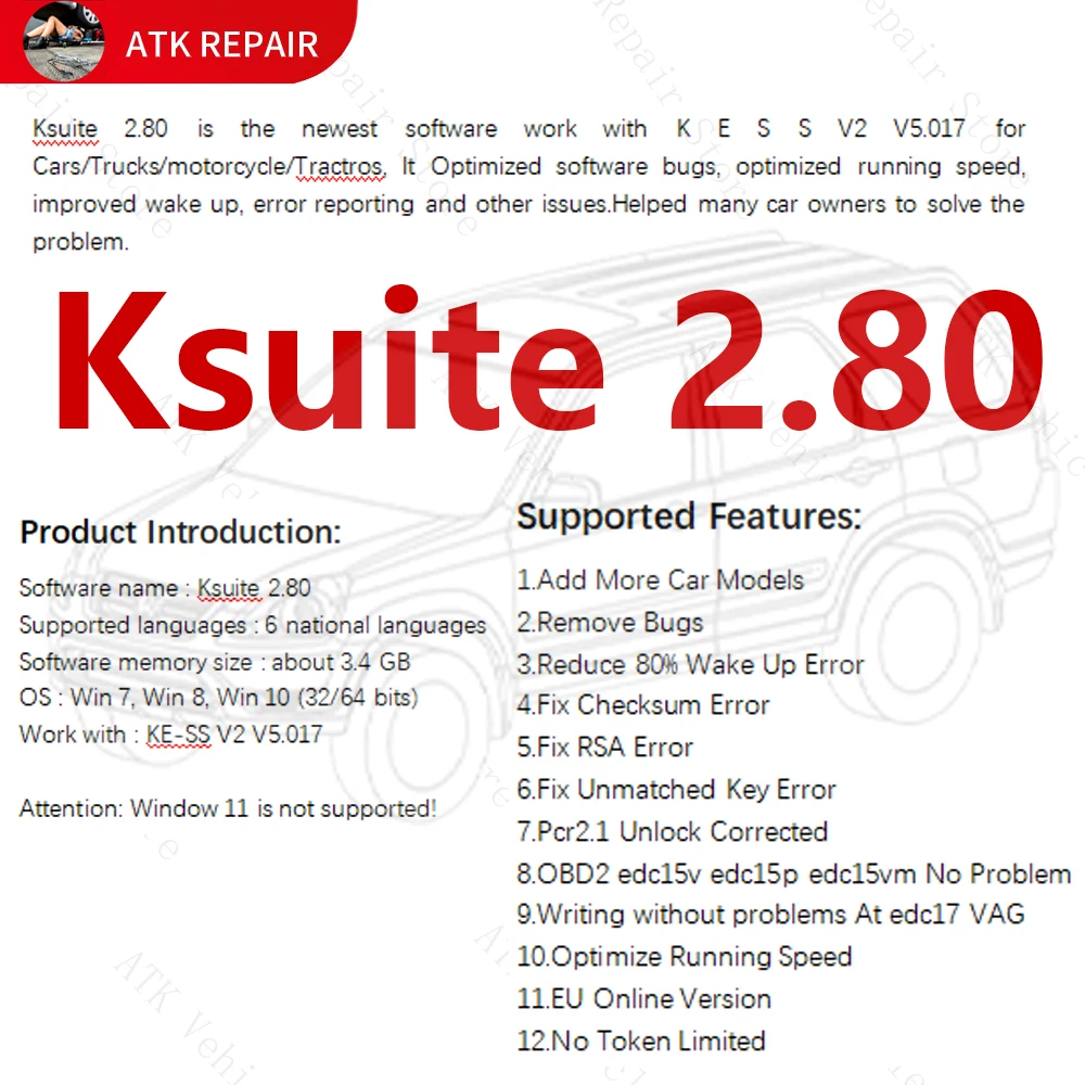 Advanced 2024 Automotive ECU & OBD2 Programming Tool with Online ...
