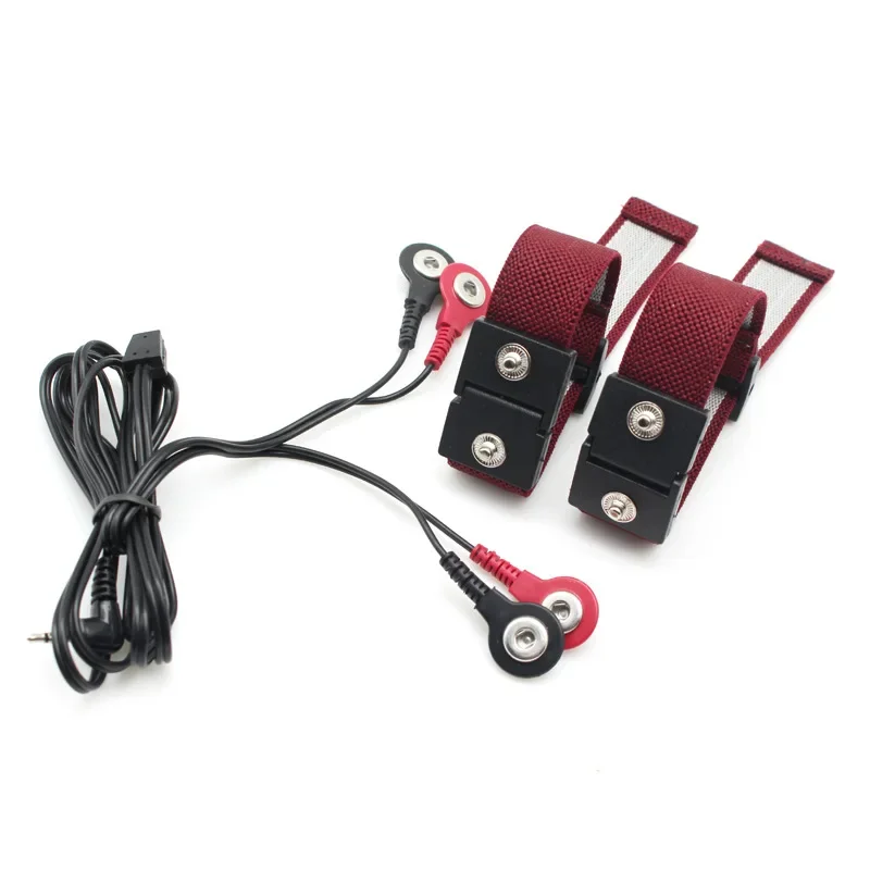 Anneau de pénis - E-stim - B738482937 - Silicone/Nylon/Fibre - Noir/Bleu/Argent - Électrochoc ...