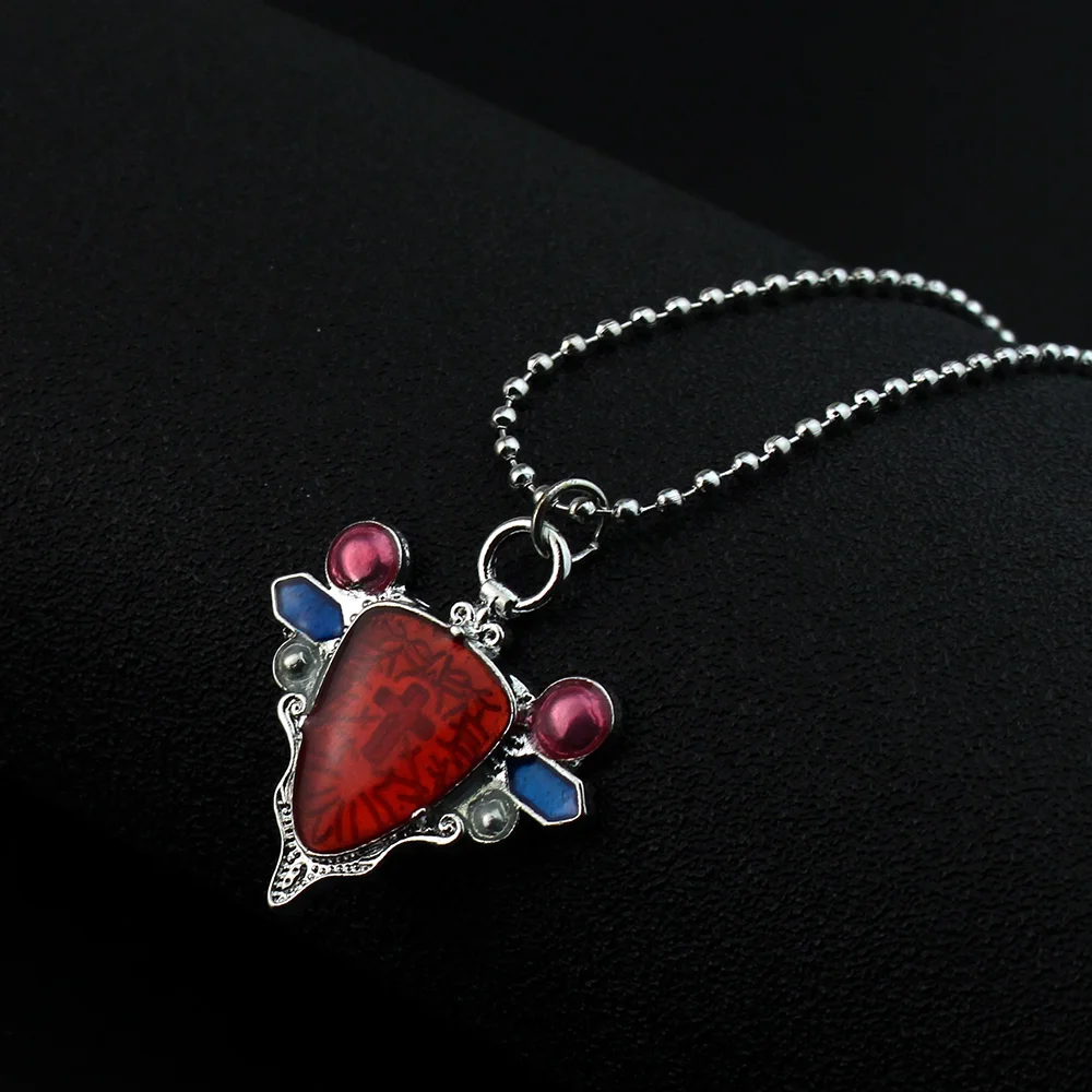 Anime-Jojos-Jojo-Bizarre-Adventure-Red-Crystal-Necklace-Aja-Cosplay ...
