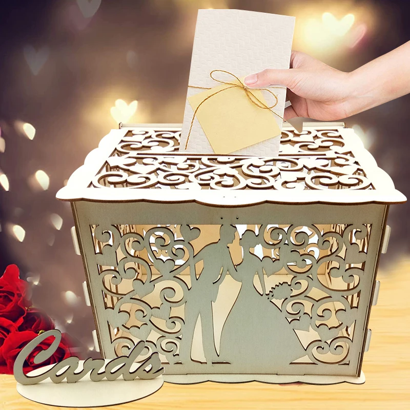 Wooden Box Wedding Invitations