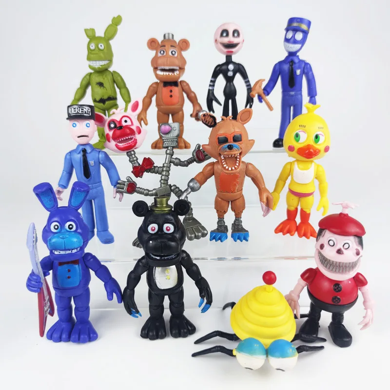 12-Pcs-set-Game-Midnight-Toy-Bear-Toy-Funtime-Foxy-Sister-Location ...