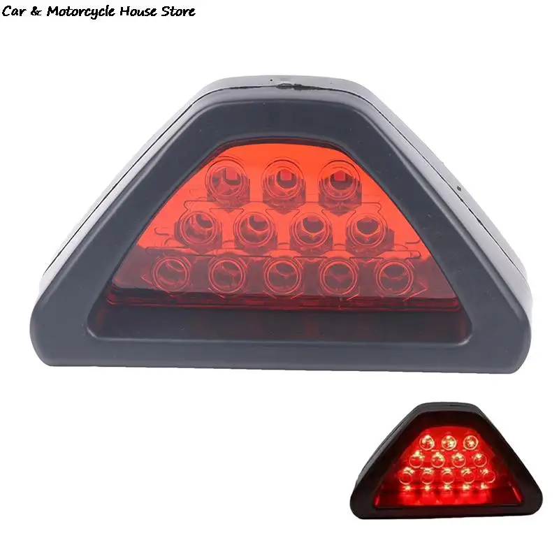 Brake-Lights-Universal-F1-Style-DRL-Red-12-LED-Rear-Tail-Stop-Brake ...