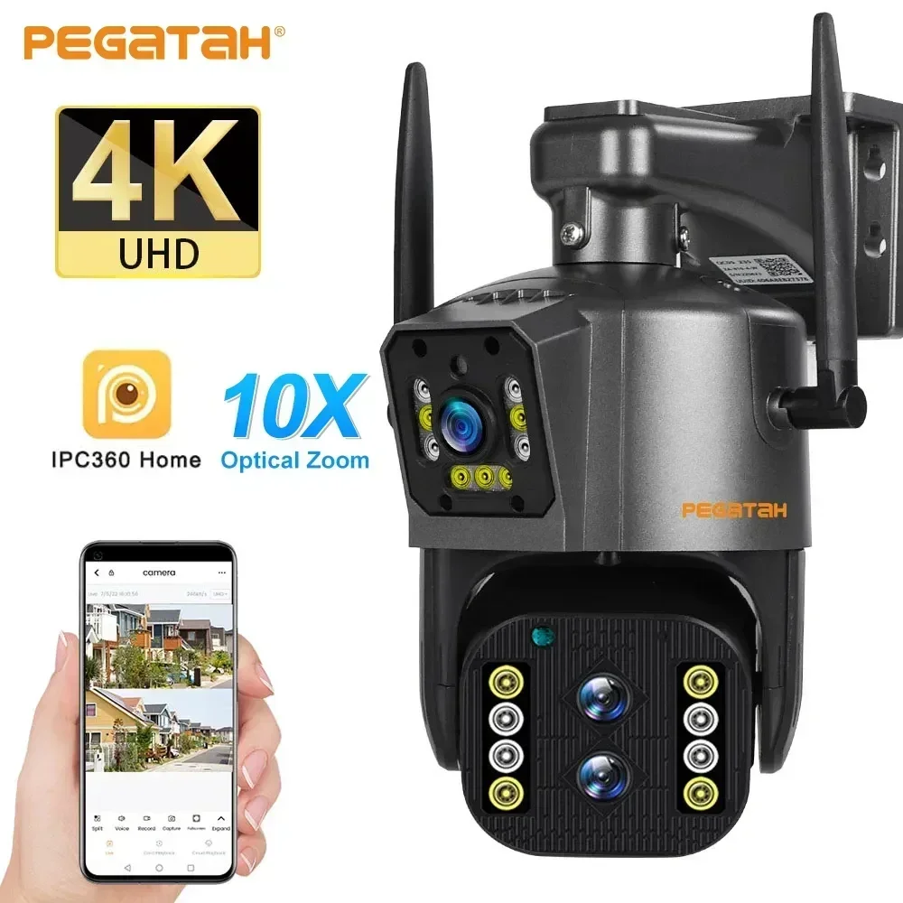 12-Megapixel-WiFi-Camera-Outdoor-10x-Zoom-Triple-Lens-Dual-Screen ...