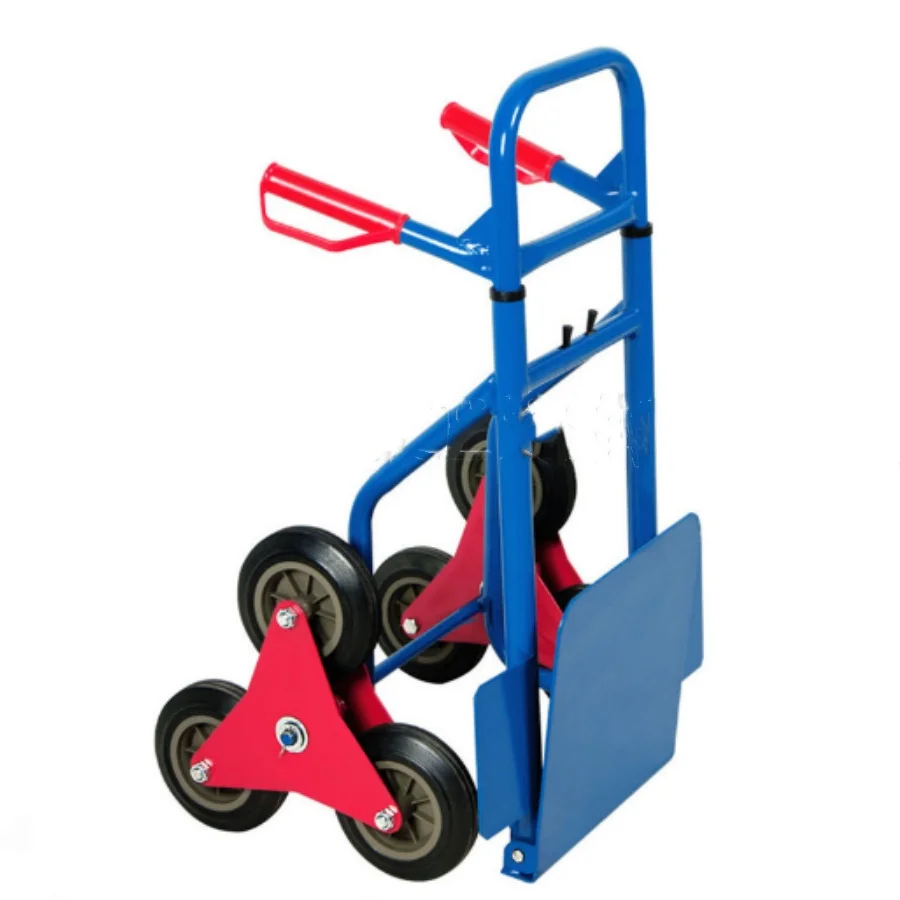 Heavy Duty 400kg Small Folding Porter Trolley with Stair Climbing ...